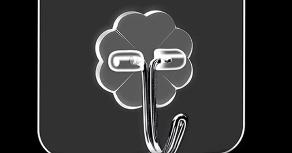 Transparent Individual Wall Hook Pack of 5 | JPS Household Products Ireland