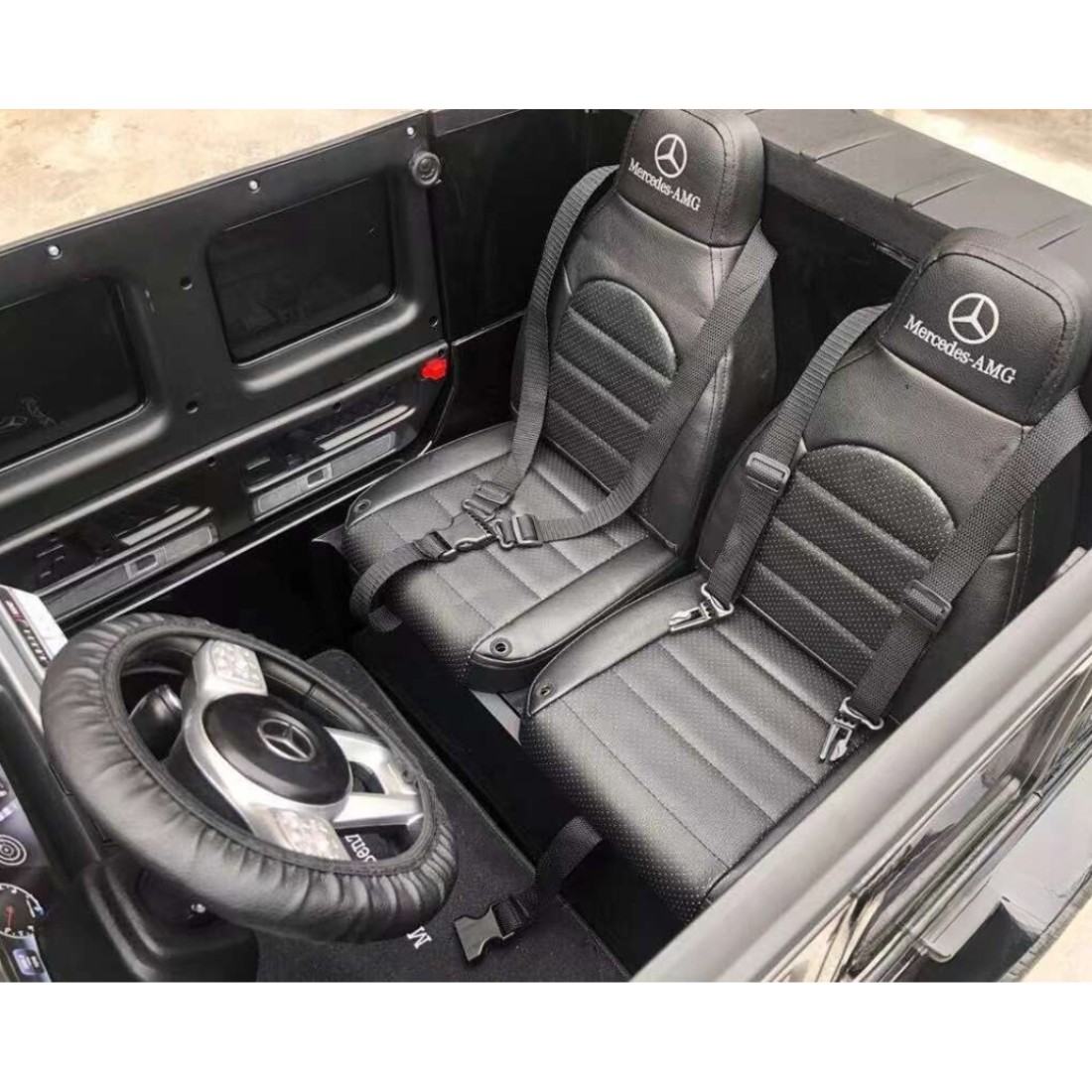 Mercedes-benz licensed ride on cars for kids to ride electric 12v toys ...