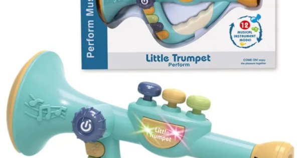 Colorful Lights and Volume-Adjusted Horn Toy: A Musical Delight for ...