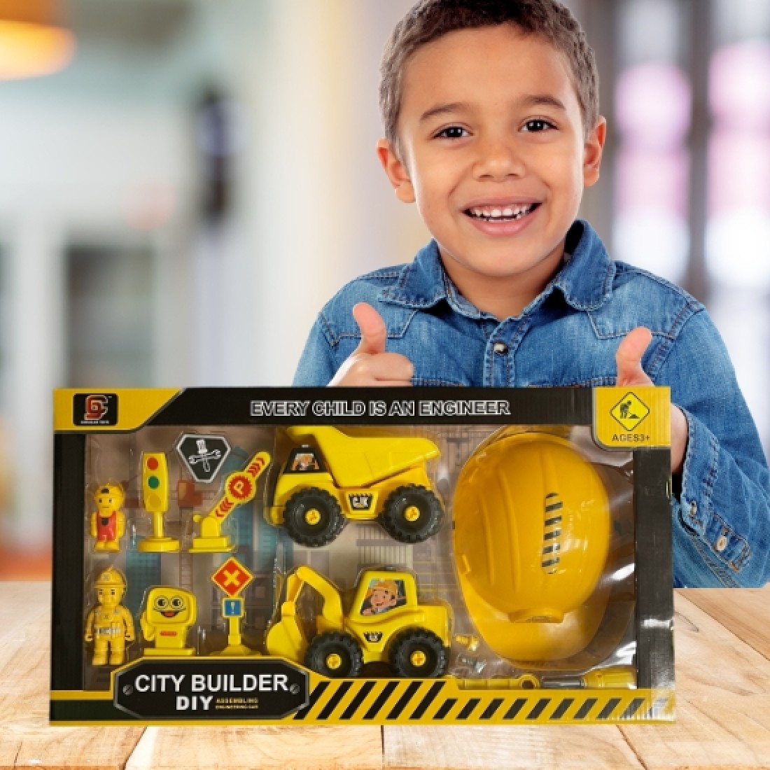 City Builder DIY Truck Set