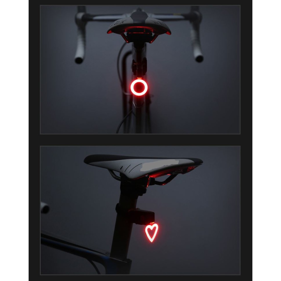 Creative Bike Back Light Strong Powerful Waterproof