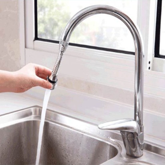 360 Rotating And Flexible Water Tap Extension Connector For Home Use