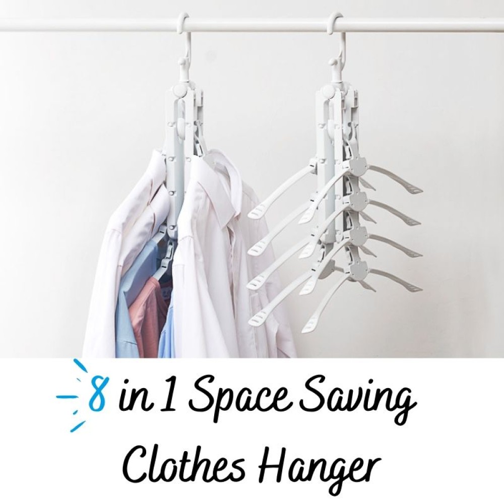 8 in 1 Space Saving Clothes Hanger | JPS Household Products Ireland