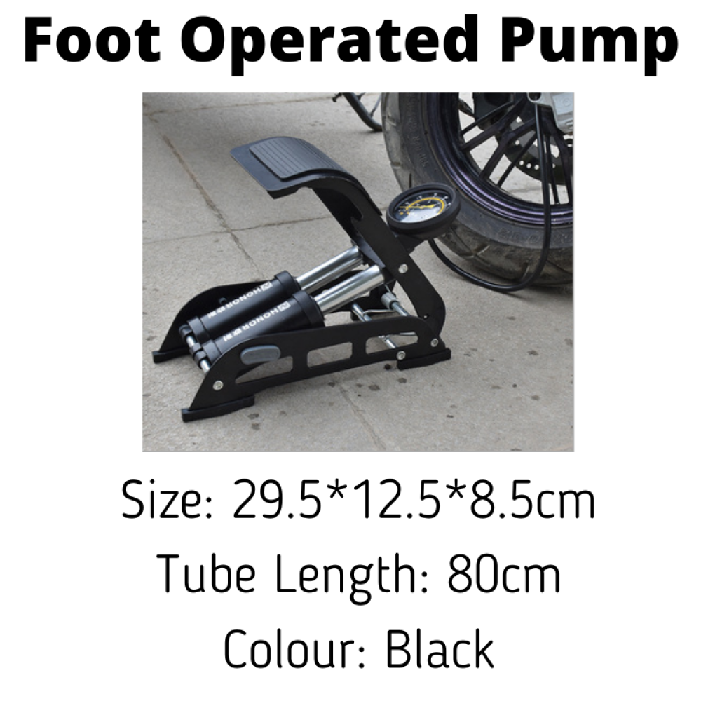 Foot Operated Pump for Bikes | JPS Household Products Ireland