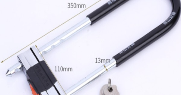 High Security Heavy Duty U-Shape Bike Lock | JPS Household Products Ireland