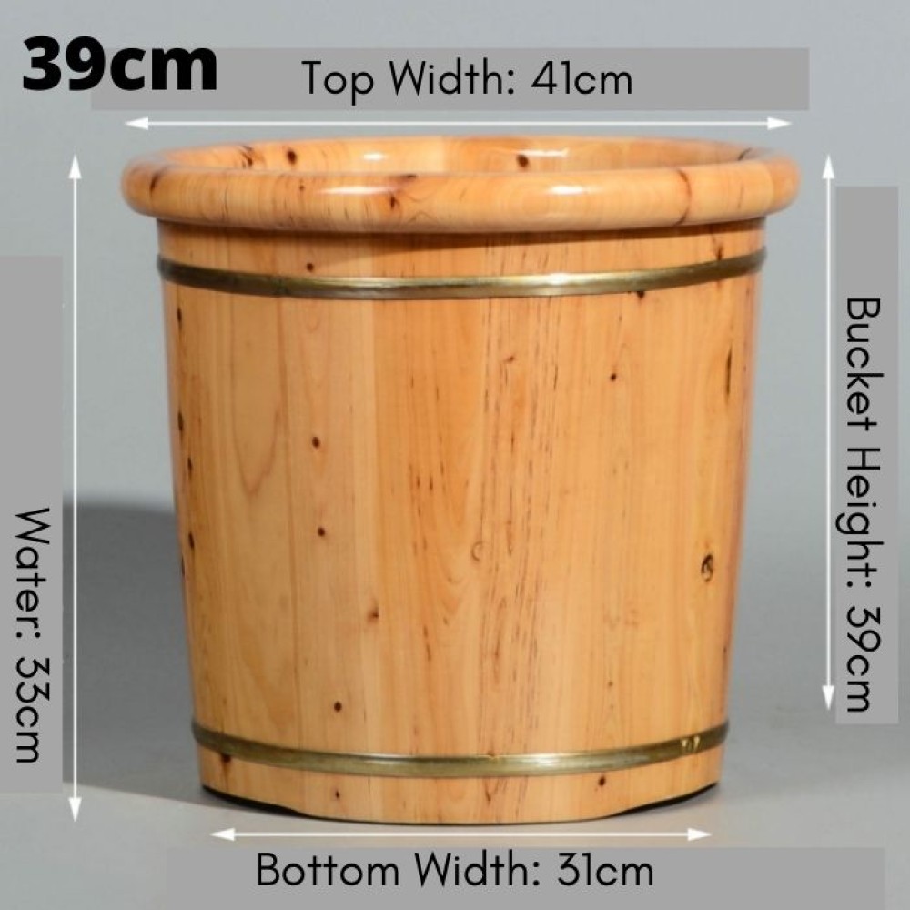 Cedar Wood Foot Spa Bucket | JPS Household Products Ireland