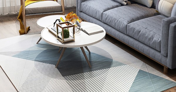 Modern Nordic Style Geometric Pattern Mat Carpet Rug 80*160cm | JPS ...