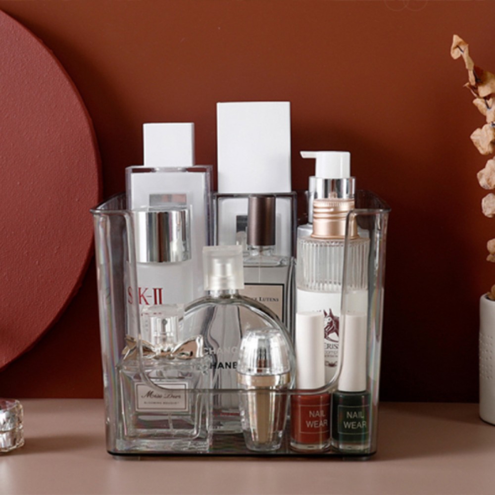 Transparent Gray Wall Mounted Storage Box | JPS Household Products Ireland