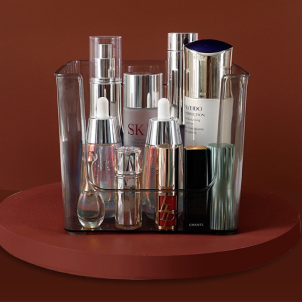 Transparent Gray Wall Mounted Storage Box | JPS Household Products Ireland