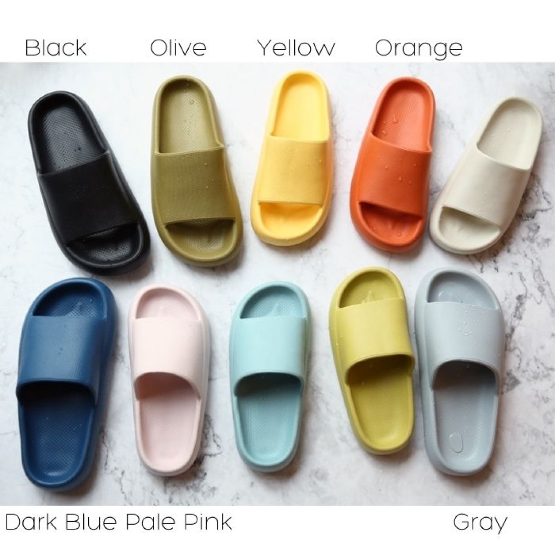 4.5cm Platform Thick Soft Slippers for Indoor & Outdoor