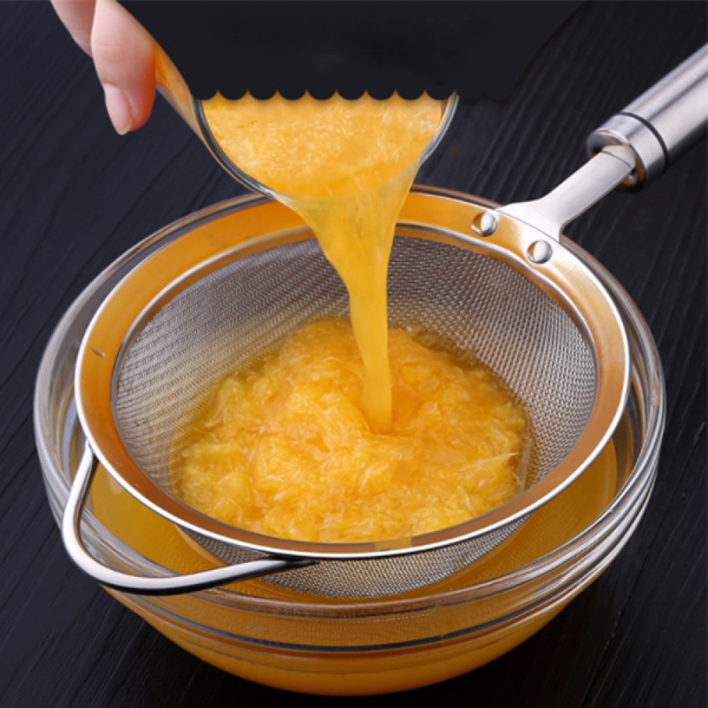 Stainless Steel Fine Wire Mesh Oil Filter Spoon